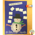 Speech and Language Snowman Craftivity