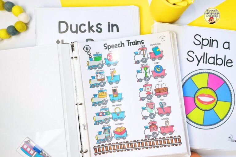 Storing Speech Therapy Materials