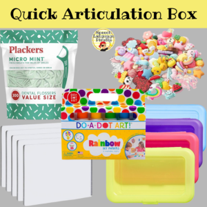 DIY Quick Articulation Box