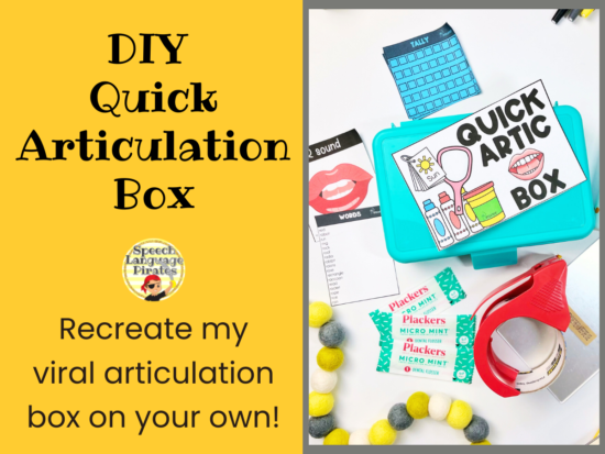 DIY Quick Articulation Box